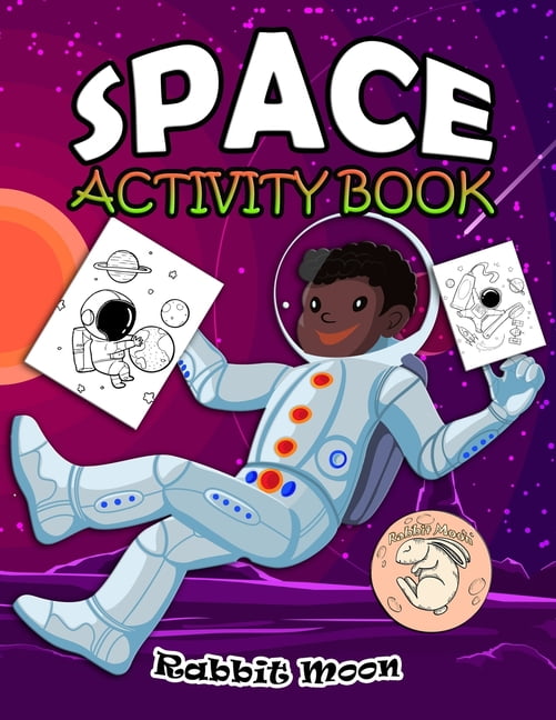 Space Activity Book: for Kids Ages 4-8: A Fun Kid Workbook Game For ...