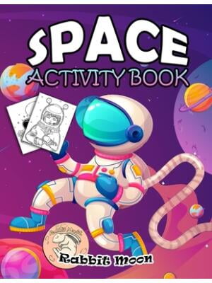 Space Activity Book : for Kids Ages 4-8: A Fun Kid Workbook Game For ...