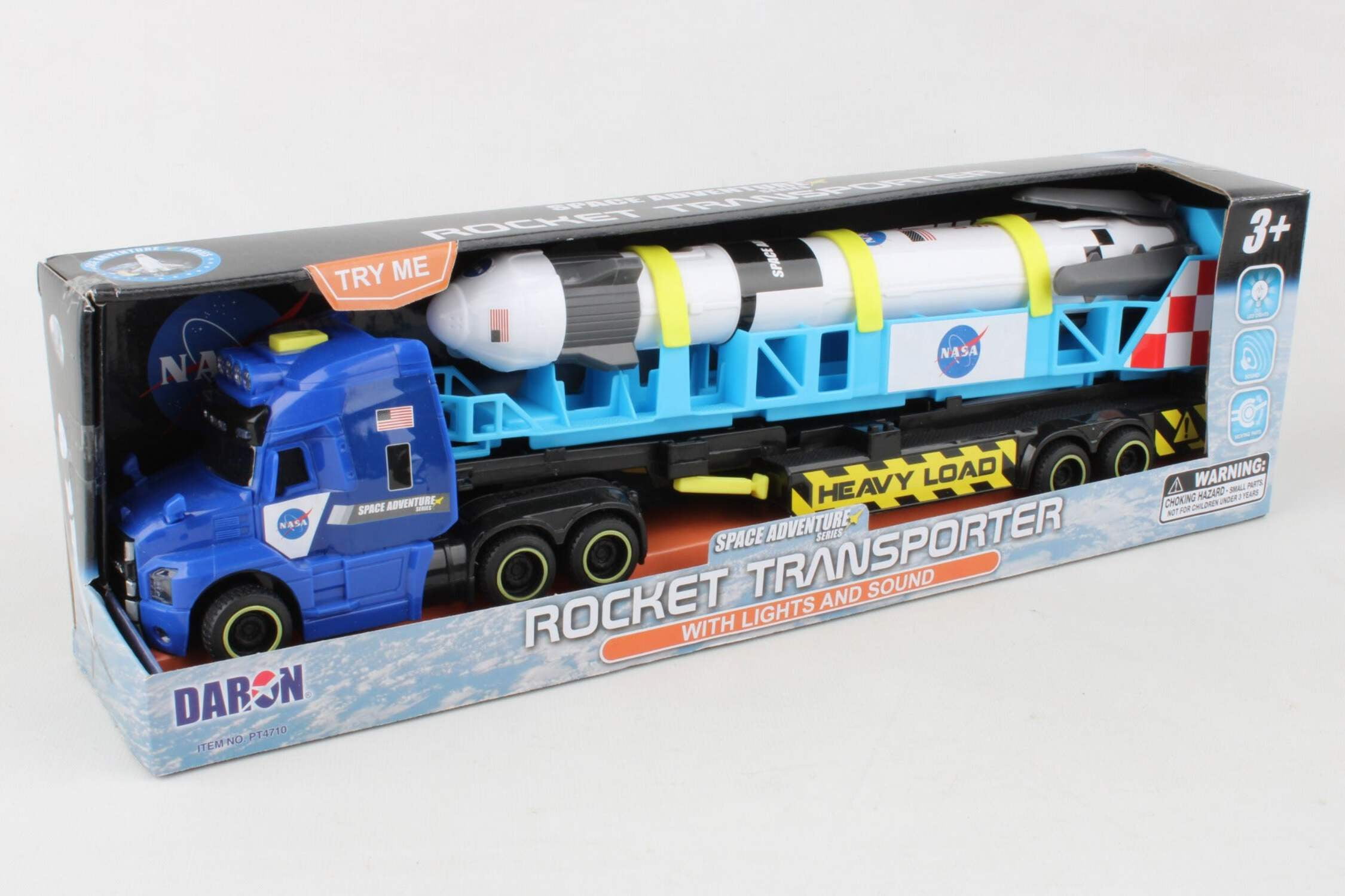 SPACE ADVENTURE ROCKET TRANSPORTER W/LIGHTS SOUND - Walmart.com