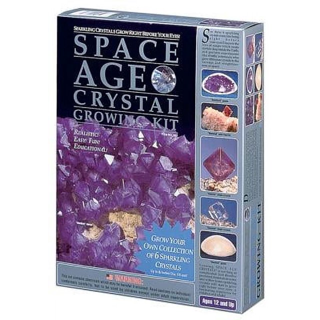 Space Age Crystals: 6 Crystals "Amethyst and Diamond" - Walmart.com