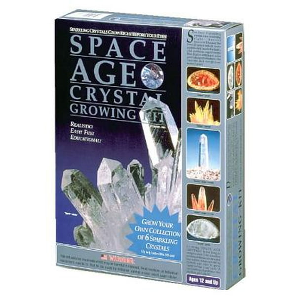 Space Age Crystals: 6 Crystals "Quartz and Amber" - Walmart.com