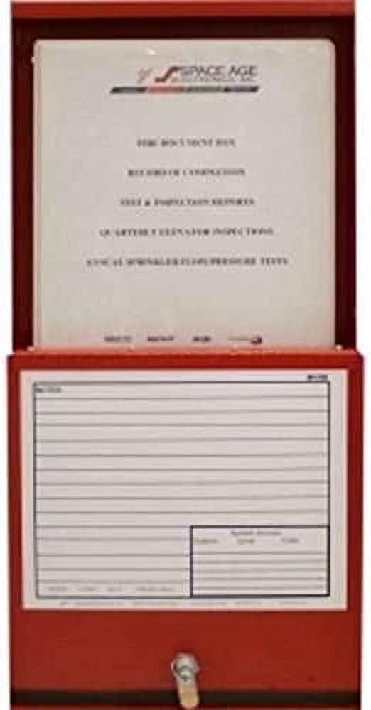 Space Age Electronics FDB, Fire Alarm Documents Box - Walmart.com