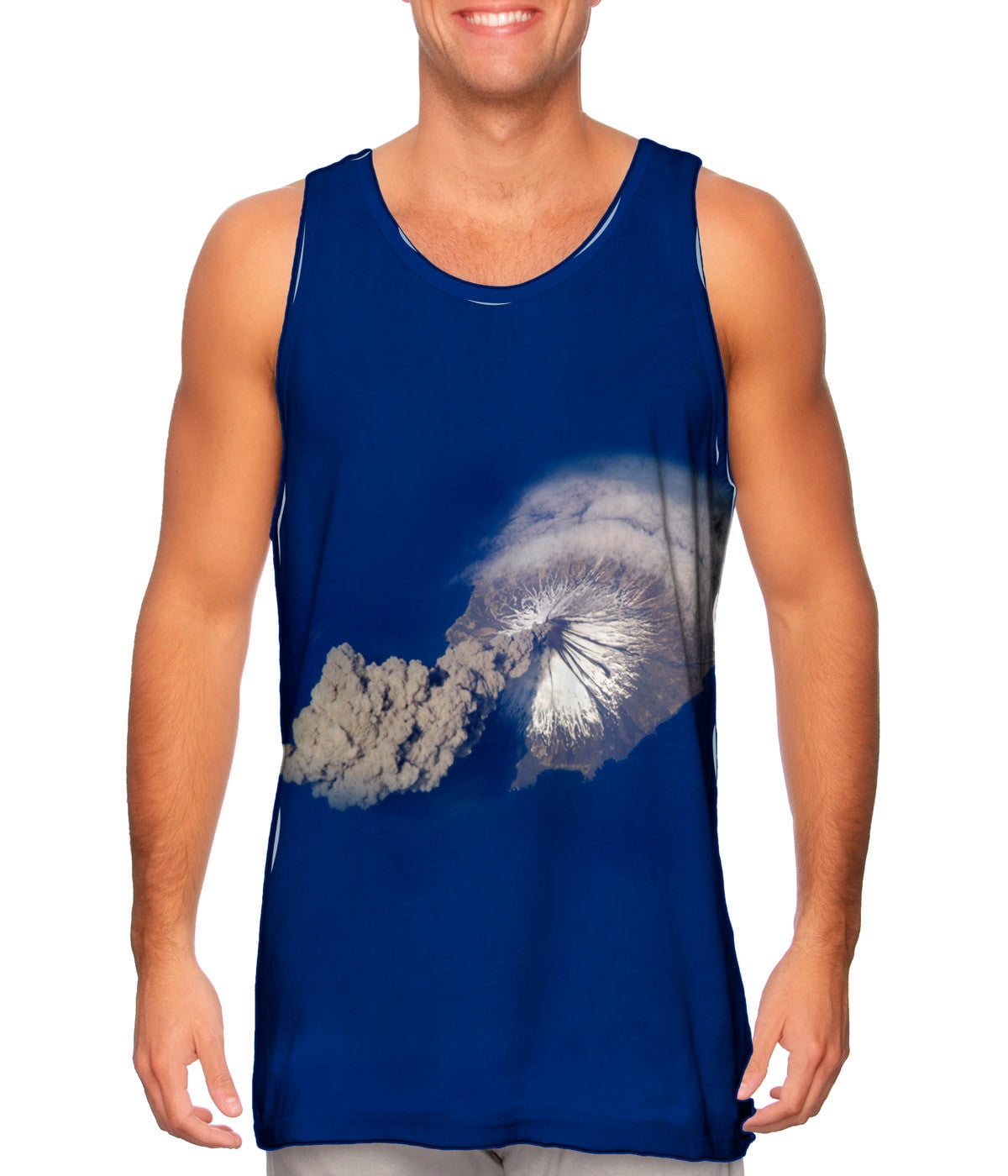 Space Aleutian Islands Alaska Volcano Tank Top - Walmart.com