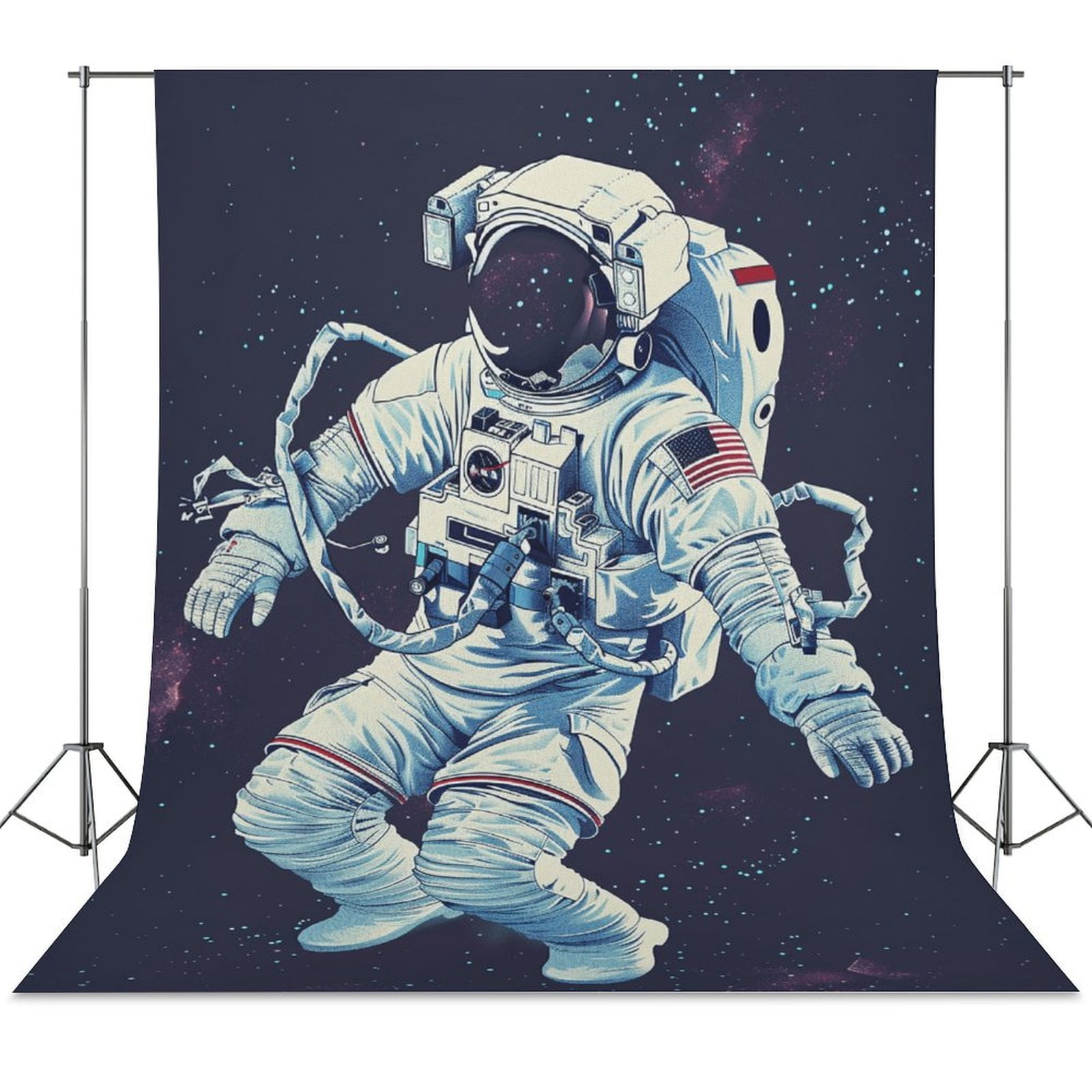 Space Astronaut Backdrop Background for Photography Photo Booth ...