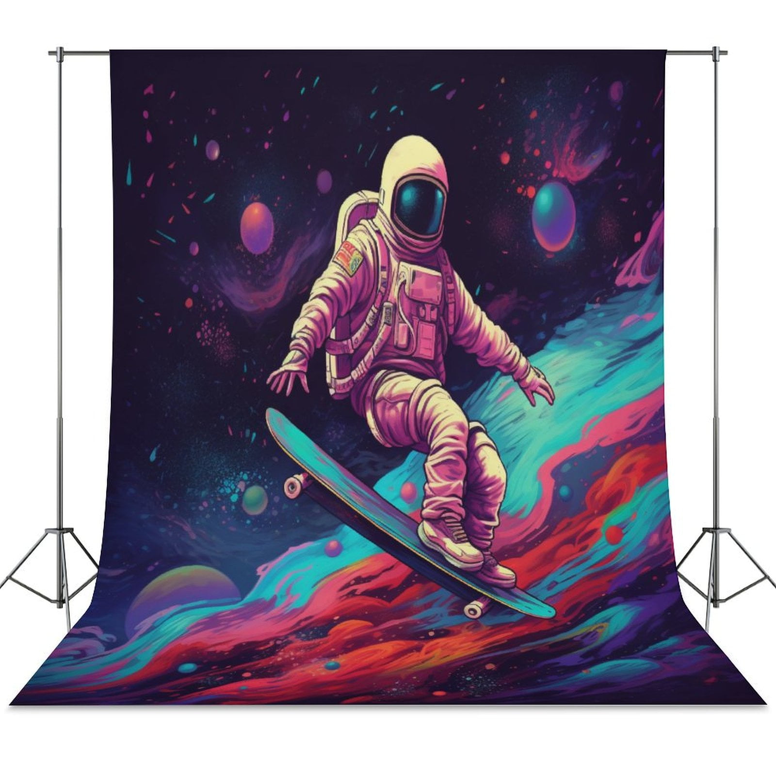 Space Astronaut Backdrop Background for Photography Photo Booth ...