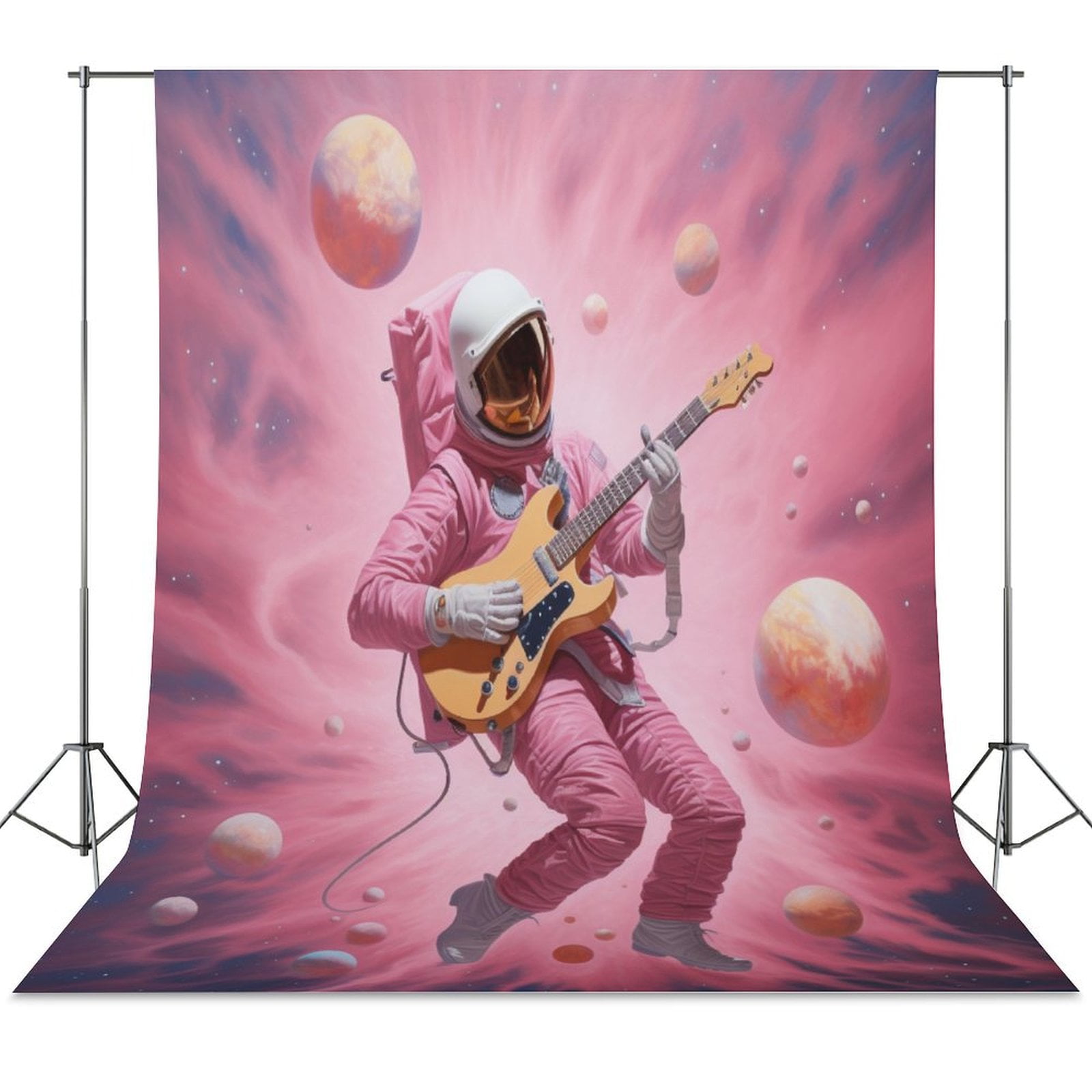 Space Astronaut Backdrop Background for Photography Photo Booth Backdrop for Photoshoot ...