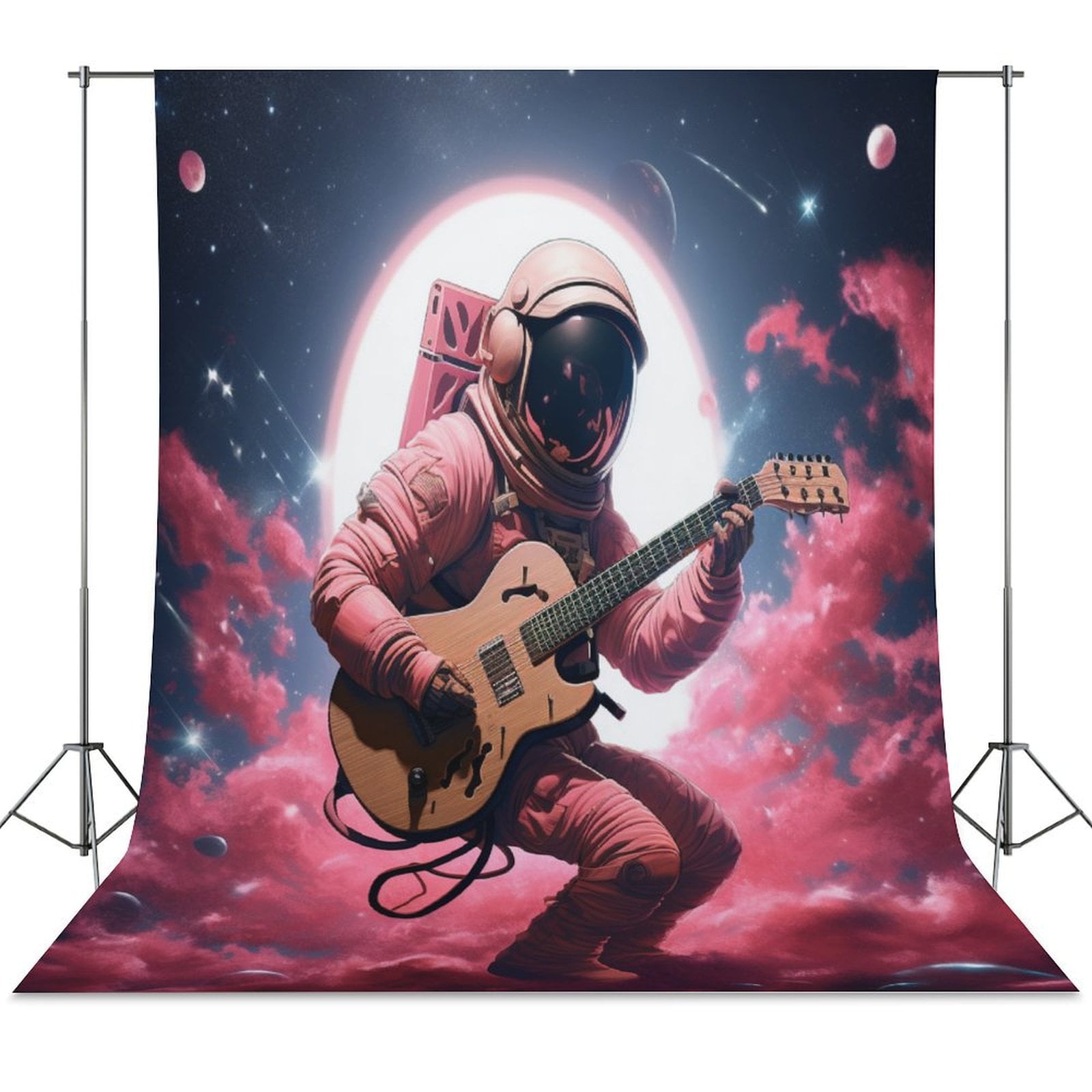Space Astronaut Backdrop Background for Photography Photo Booth ...