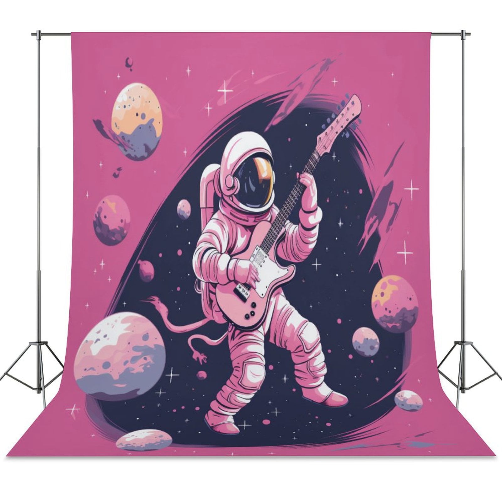 Space Astronaut Backdrops for Photography Kids Adult Photo Booth Video ...