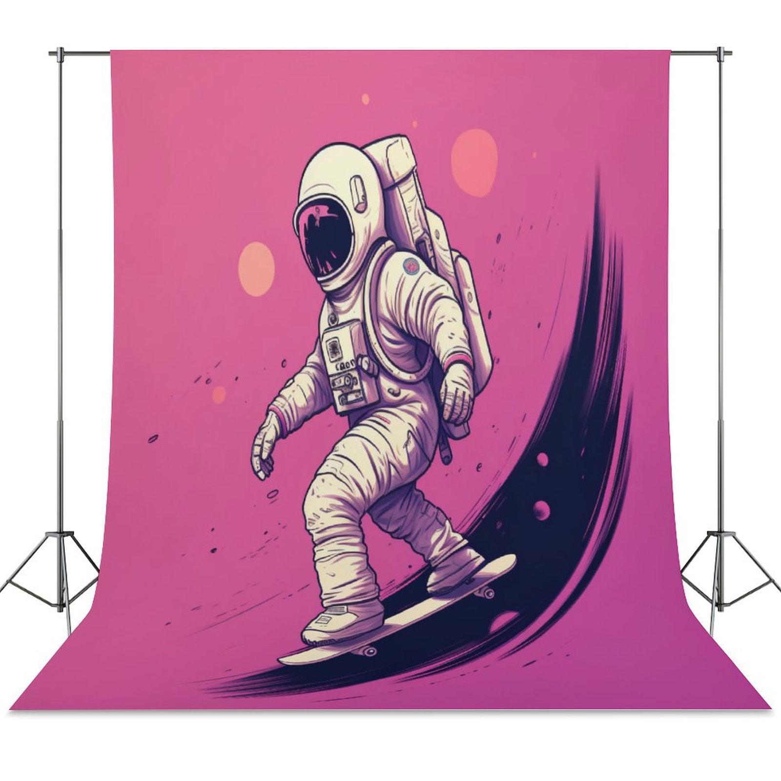 Space Astronaut Backdrops for Photography Kids Adult Photo Booth Video ...