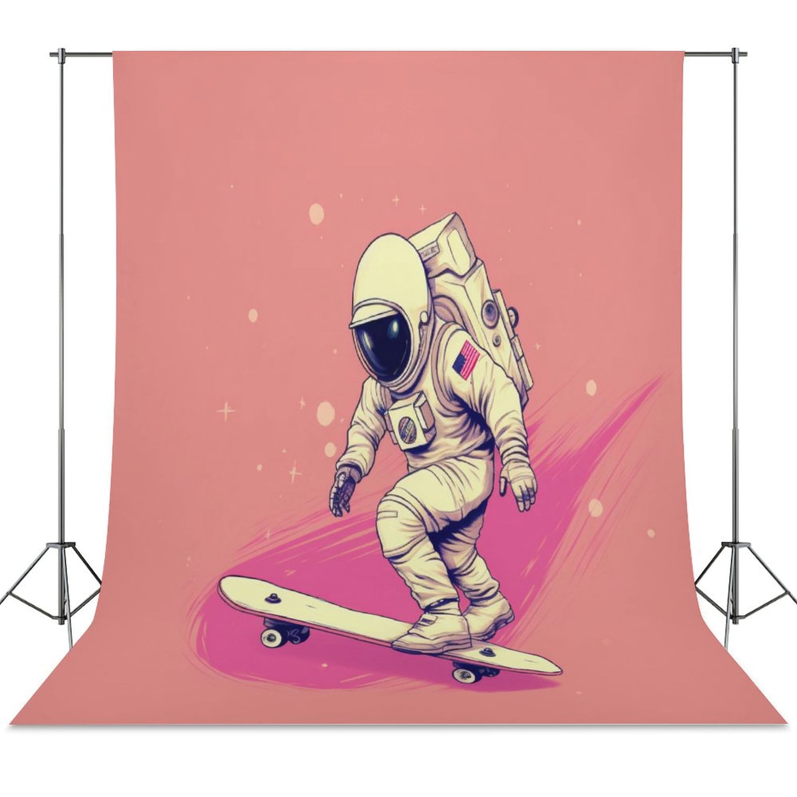 Space Astronaut Backdrops for Photography Kids Adult Photo Booth Video ...