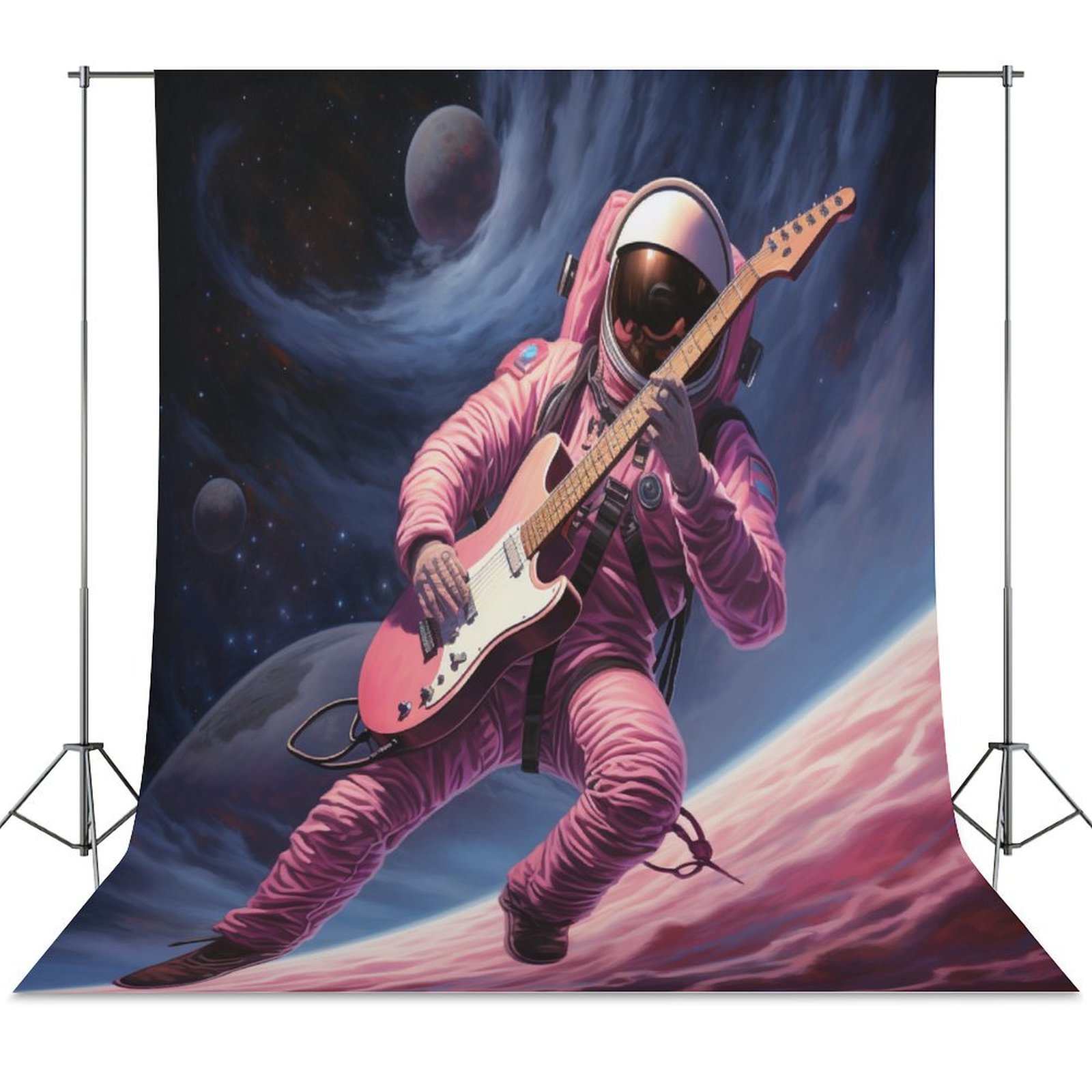 Space Astronaut Backdrops for Photography for Party Backdrop Wedding ...