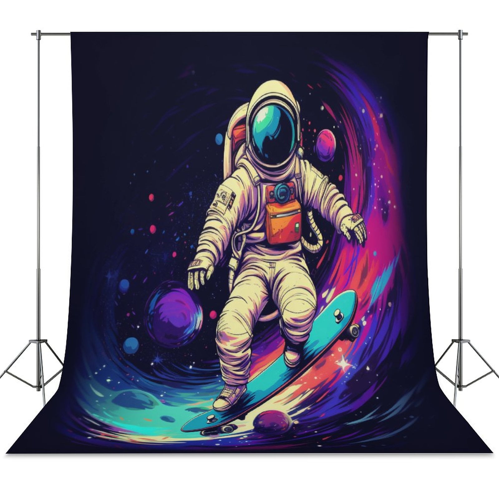 Space Astronaut Backdrops for Photography for Party Backdrop Wedding ...