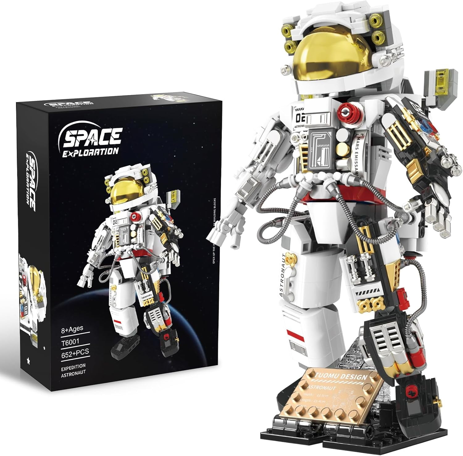 Space Astronaut Building Blocks Set for Adults and Kids, Space ...