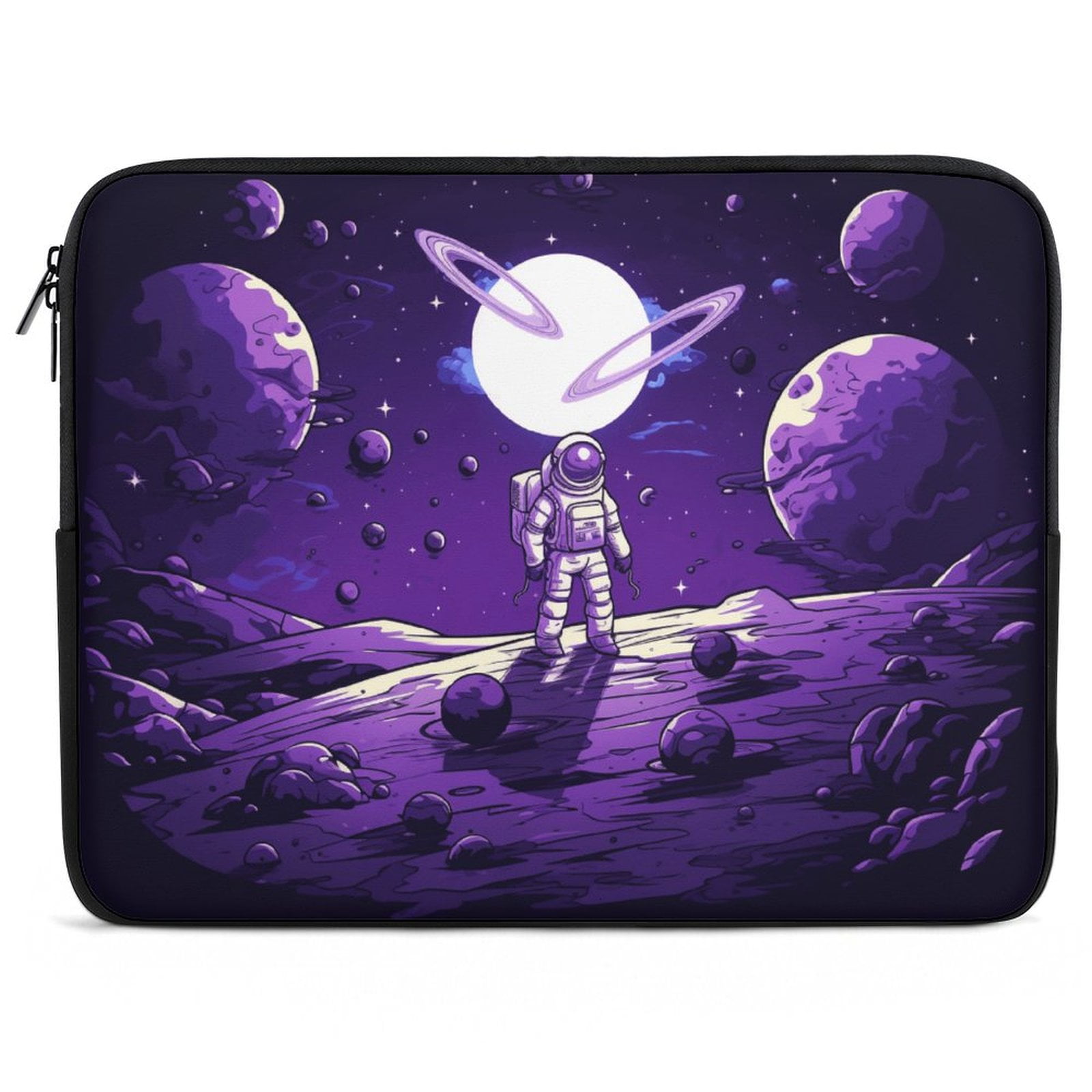 Space Astronaut Cartoon Laptop Case Bag Sleeve Portable Crossbody ...