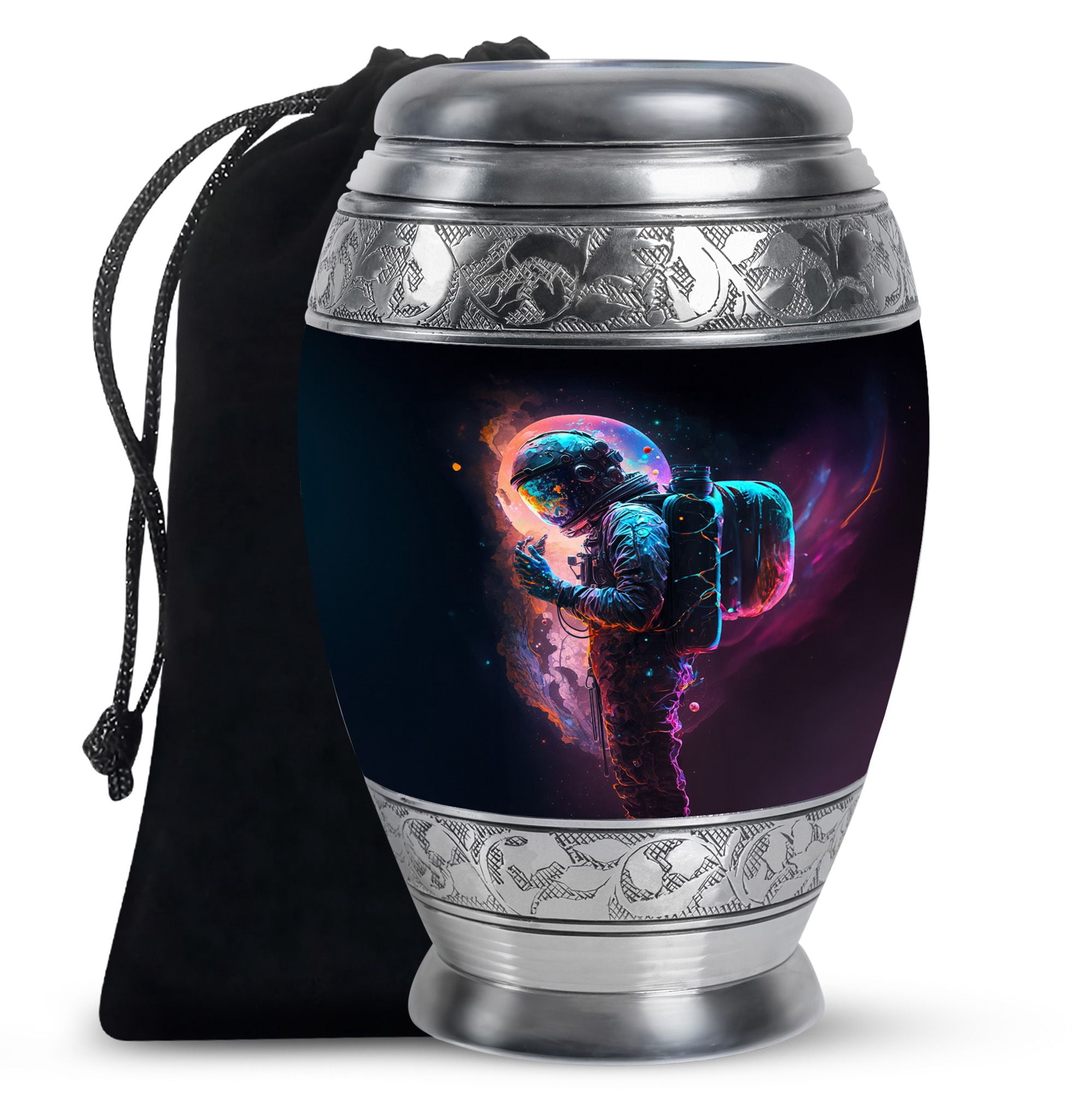 Space Astronaut Memorial Large Urns For Human Ashes Adult Male ...
