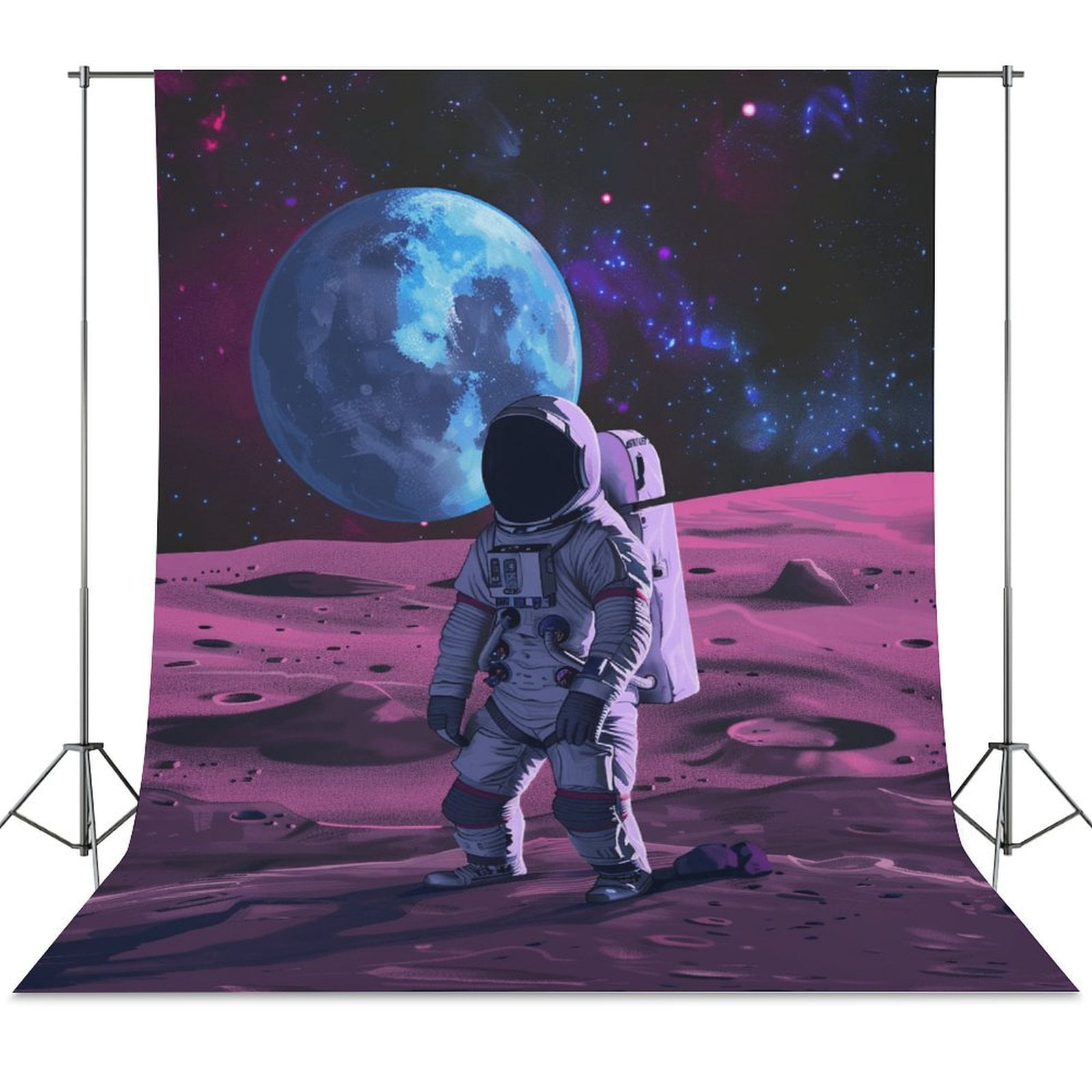 Space Astronaut Spring Backdrop Backdrops for Photography Photo ...