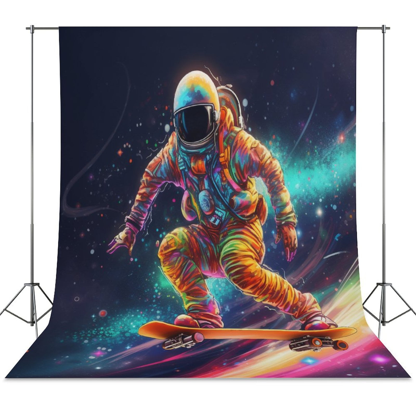 Space Astronaut Spring Backdrop Backdrops for Photography Photo ...