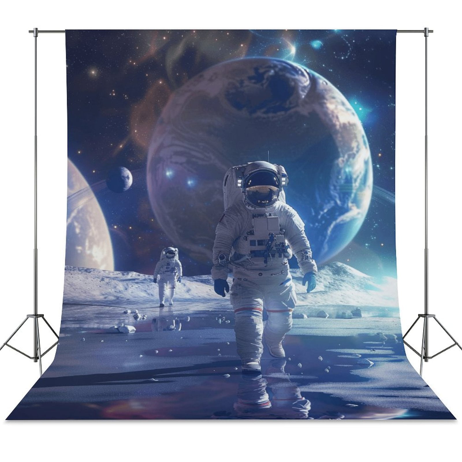 Space Astronaut Spring Backdrop Backdrops for Photography Photo ...