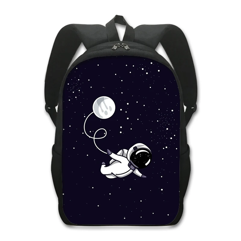 Space Astronaut print backpack Galaxy children school bags women men ...