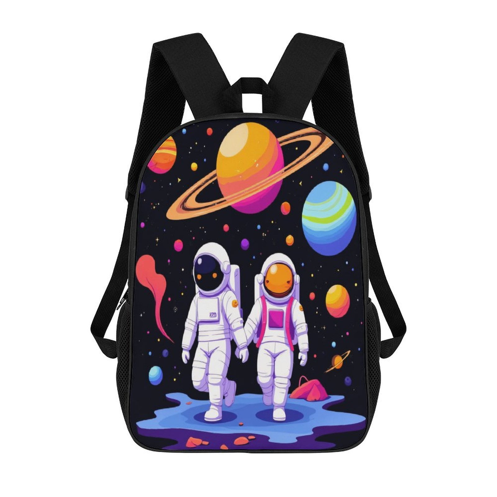 Space Astronauts Adventure 3D Print 17in adolescent backpack Bags ...