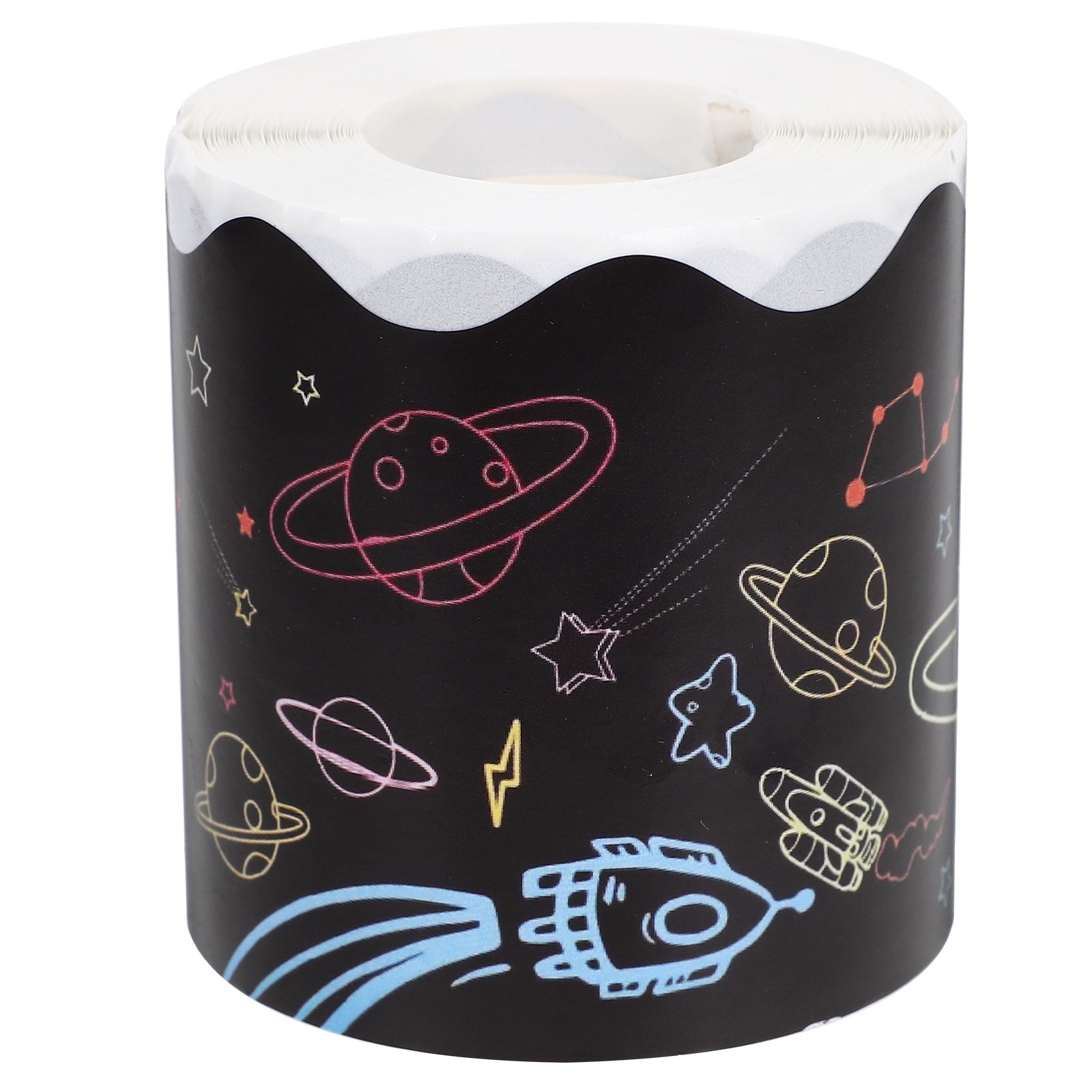 Space Border Sticker Stickers Cartoon Border Sticker Bulletin Board ...
