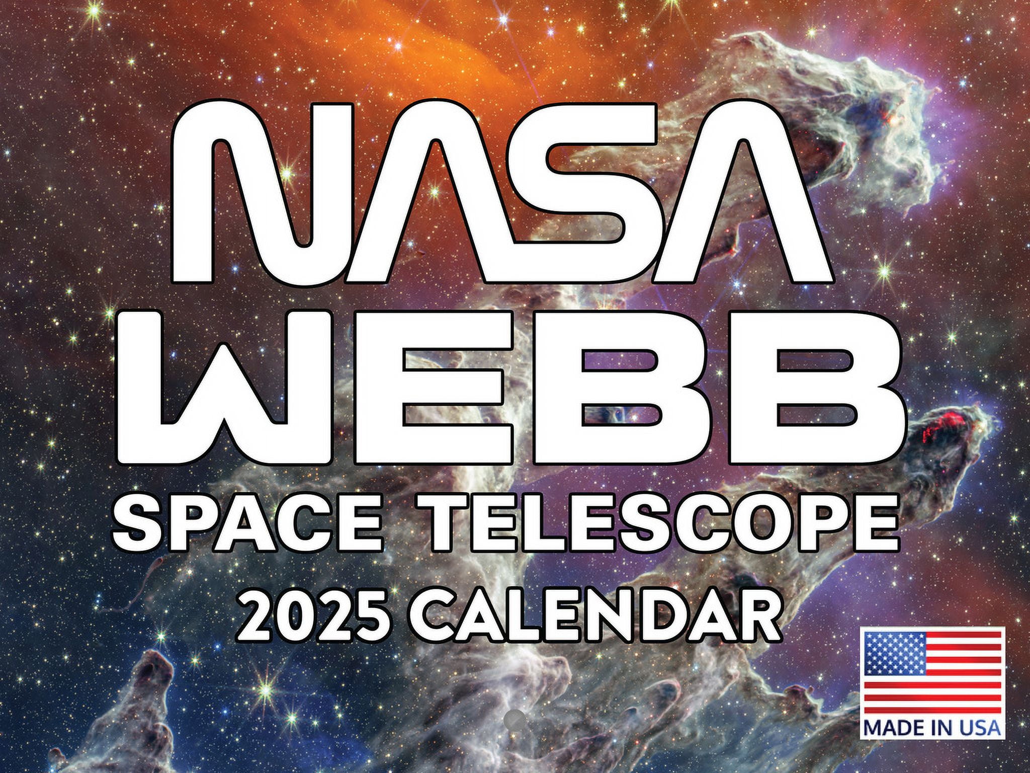 Space Calendar 2025 NASA James Webb Telescope Universe Science ...