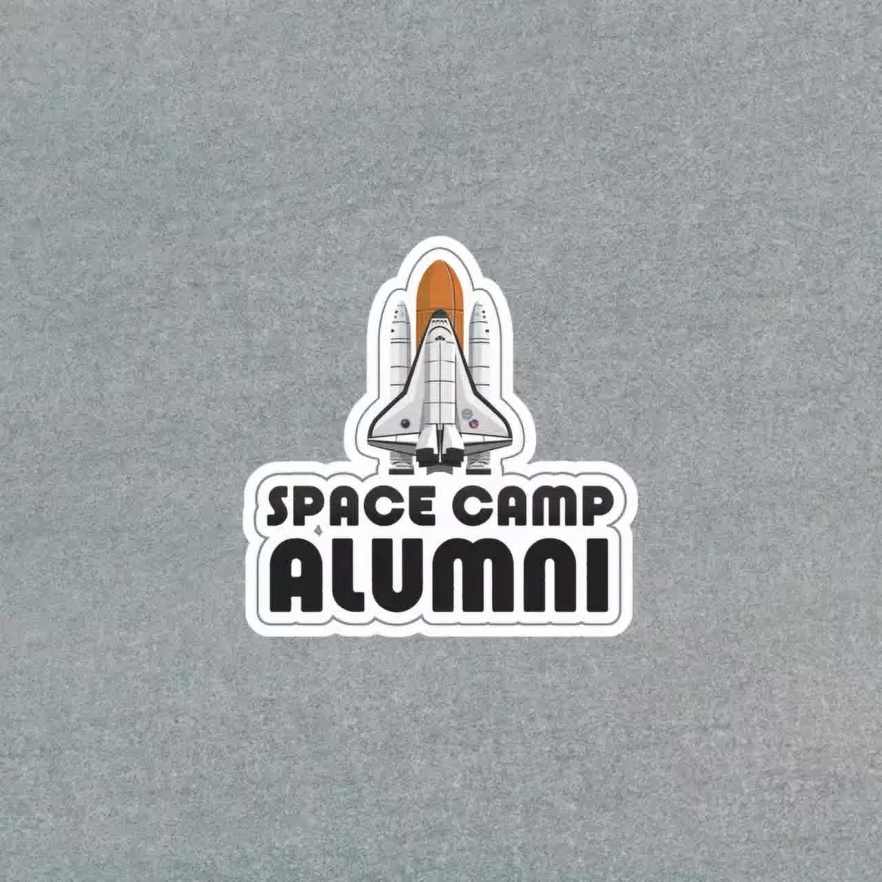 Space Camp Alumni Sticker - Space Shuttle Decal For Astronaut Fansphone ...