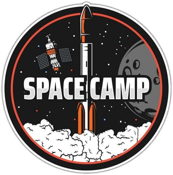 Space Camp Astronaut Spacecraft Moon Car Window Stickerphone Decal ...