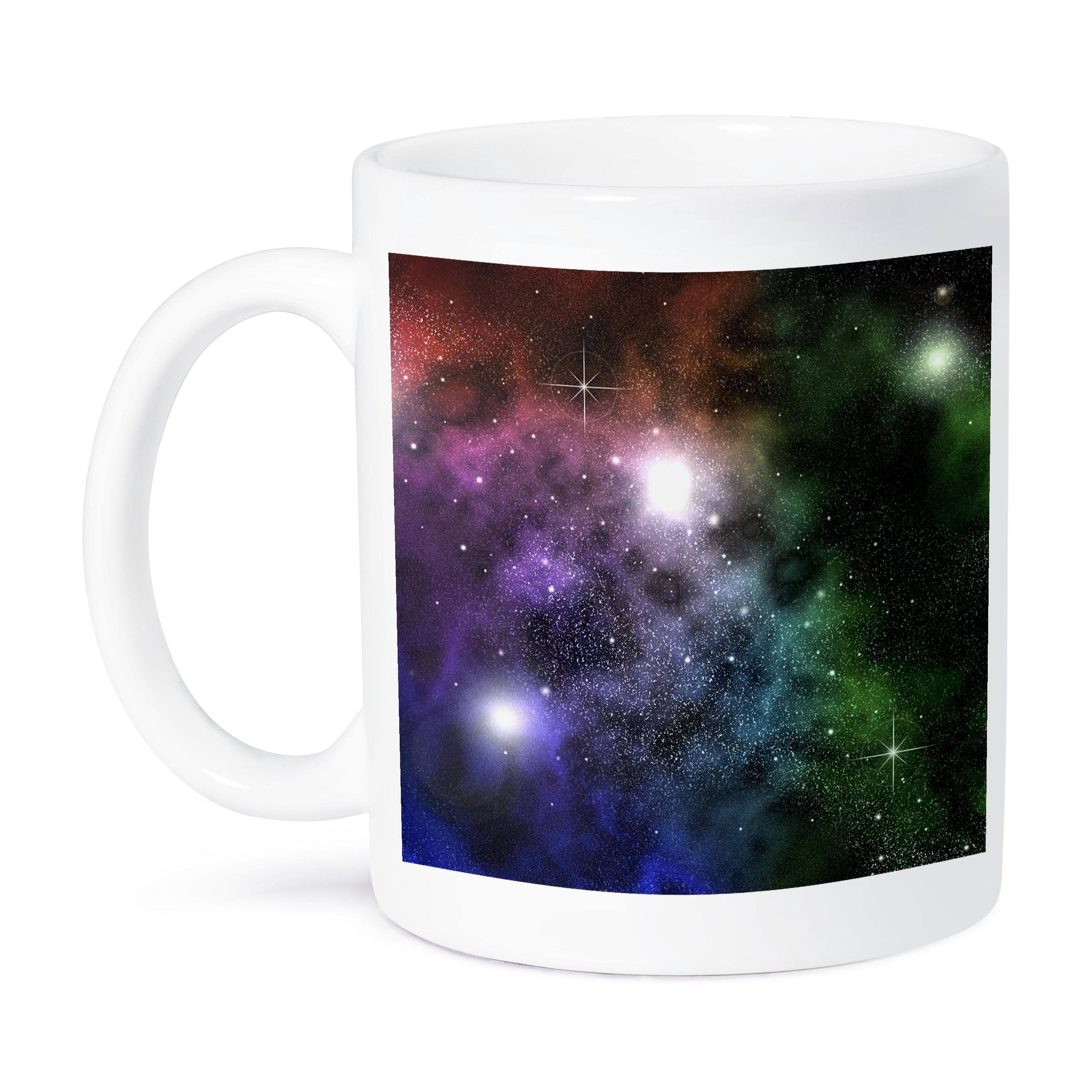 3dRose, Space Clouds planets stars and nebulae speckle this deep space ...