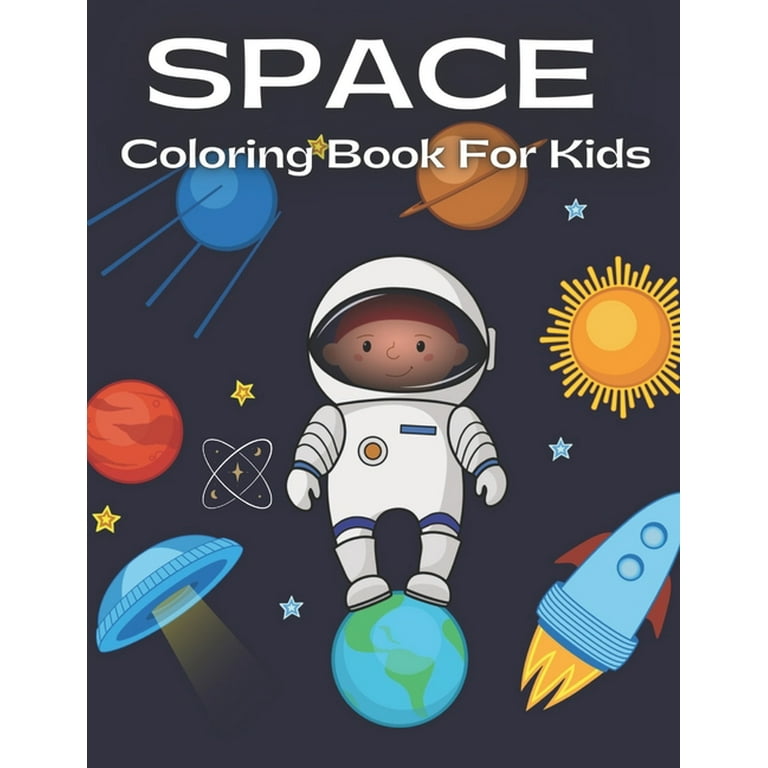 outer space coloring pages for preschoolers