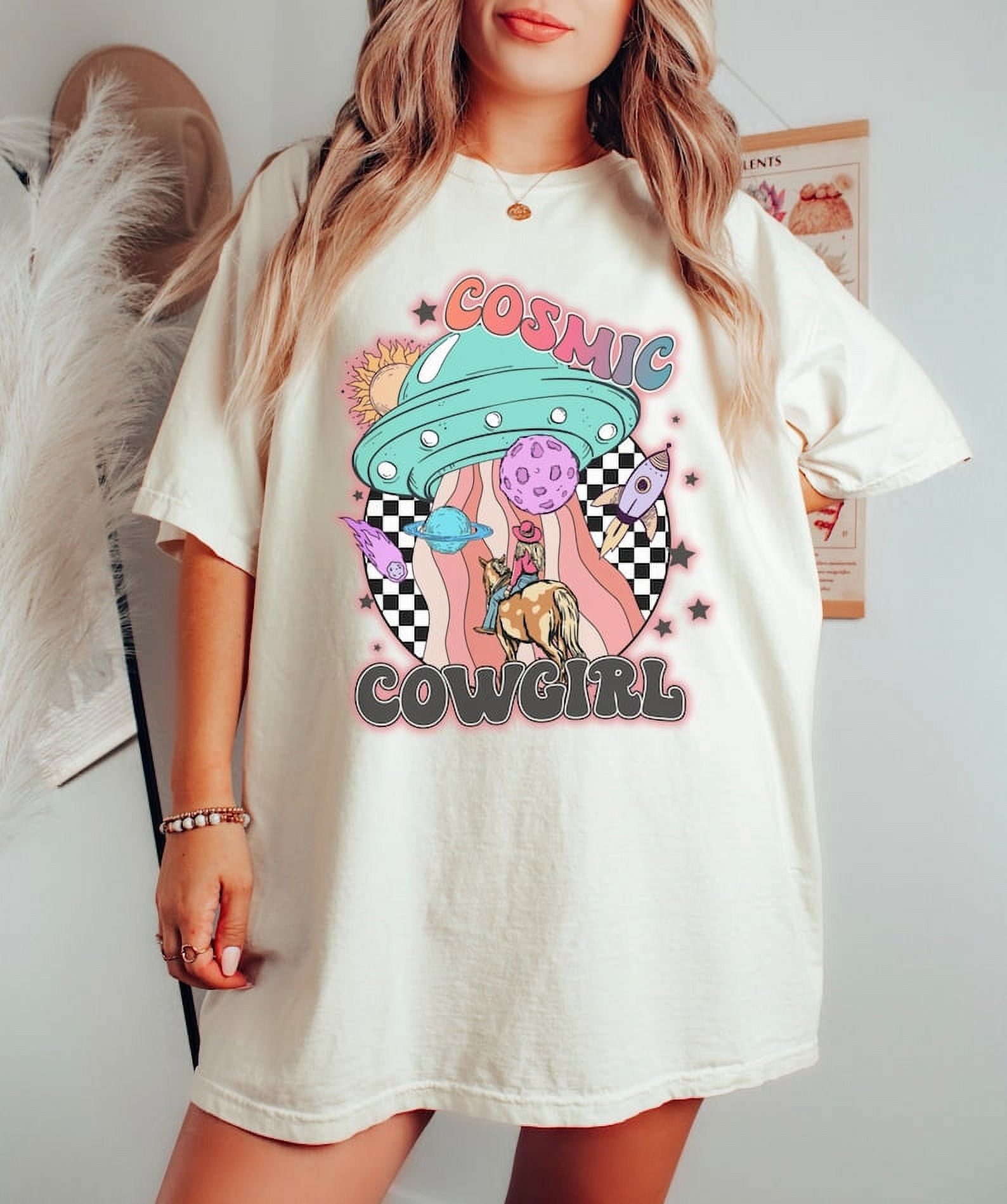 Space Cowgirl Cowgirl Shirt Cowgirl Costume Disco Cowgirl Bachelorette ...