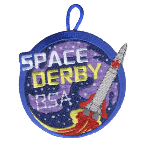 Space Derby Activity Embroidered Patch Outer Space Design - ClassB ...