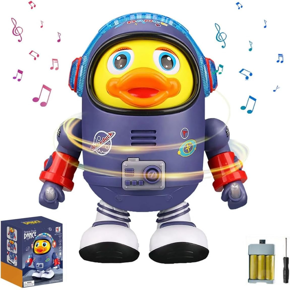Space Duck Dancing Musical Interactive Toy, New Electric Space Duck ...
