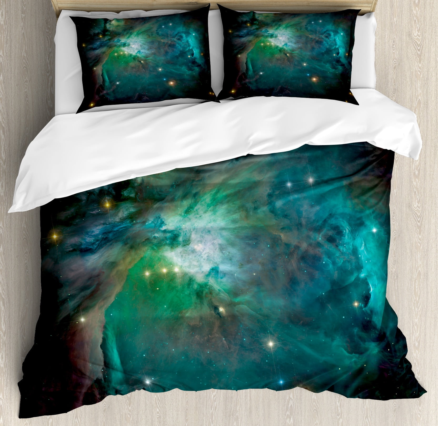 Space Duvet Cover Set, Majestic Orion Nebula Dust Cloud Celestial ...