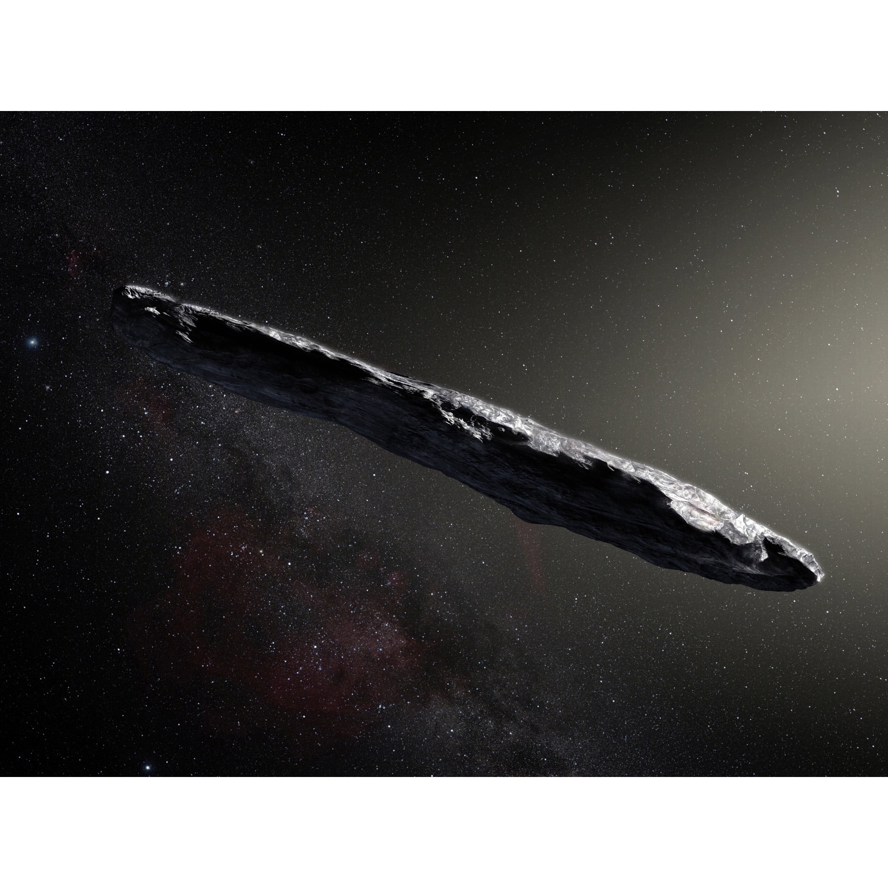 Space Eso Illustration Interstellar Asteroid Oumuamua Extra Large Xl