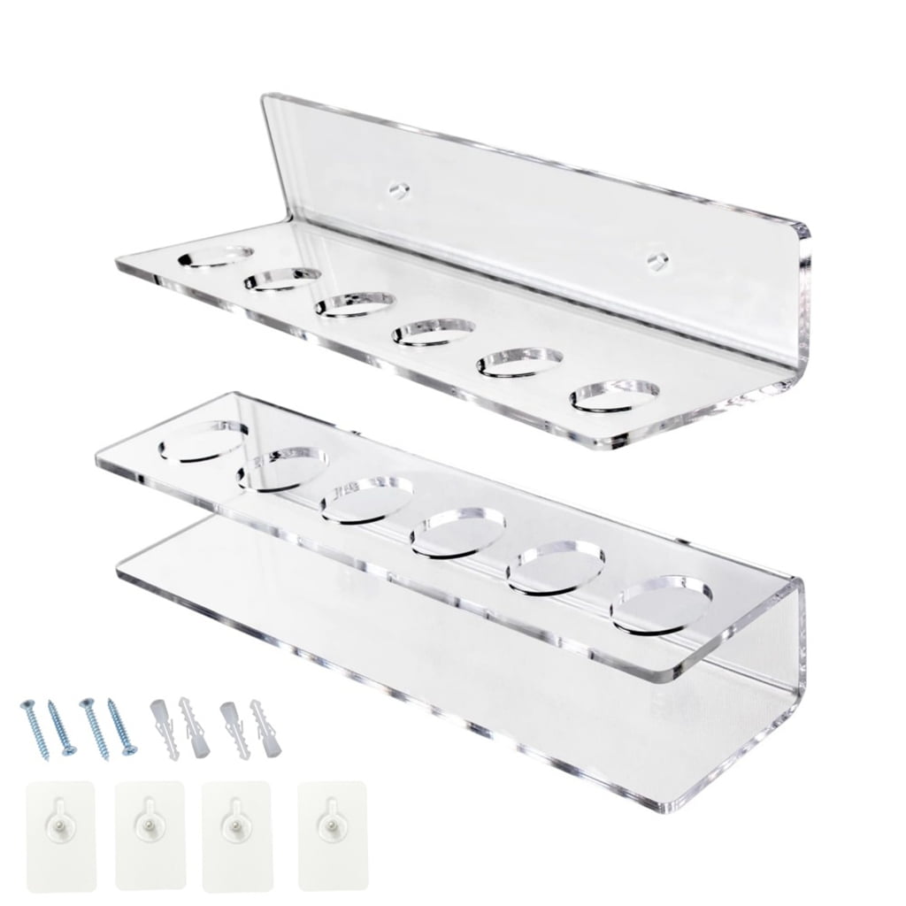 Space Efficient Acrylic Cue Holder Wall Mounted Billiard Stick ...