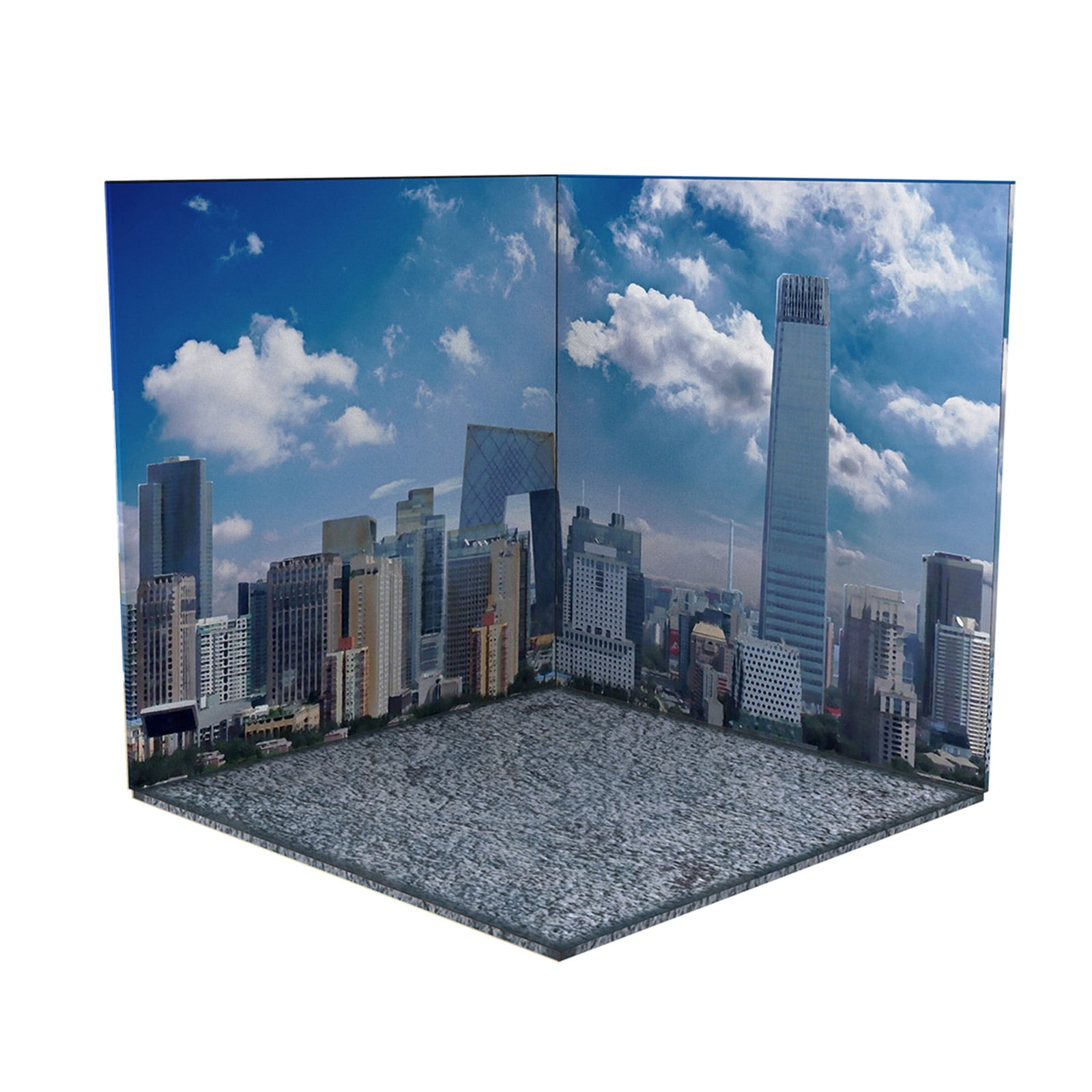 Space Efficient Folding Display Stand Display Backdrop Organizers ...