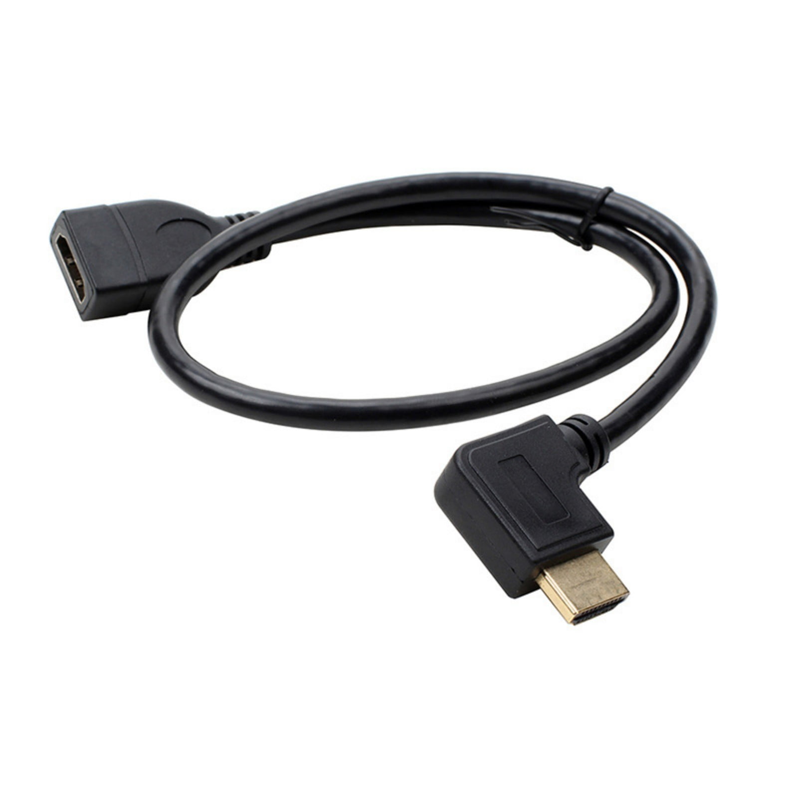Space Efficient HDTV Extension Cable with 90 Degree L Bend Designs for ...