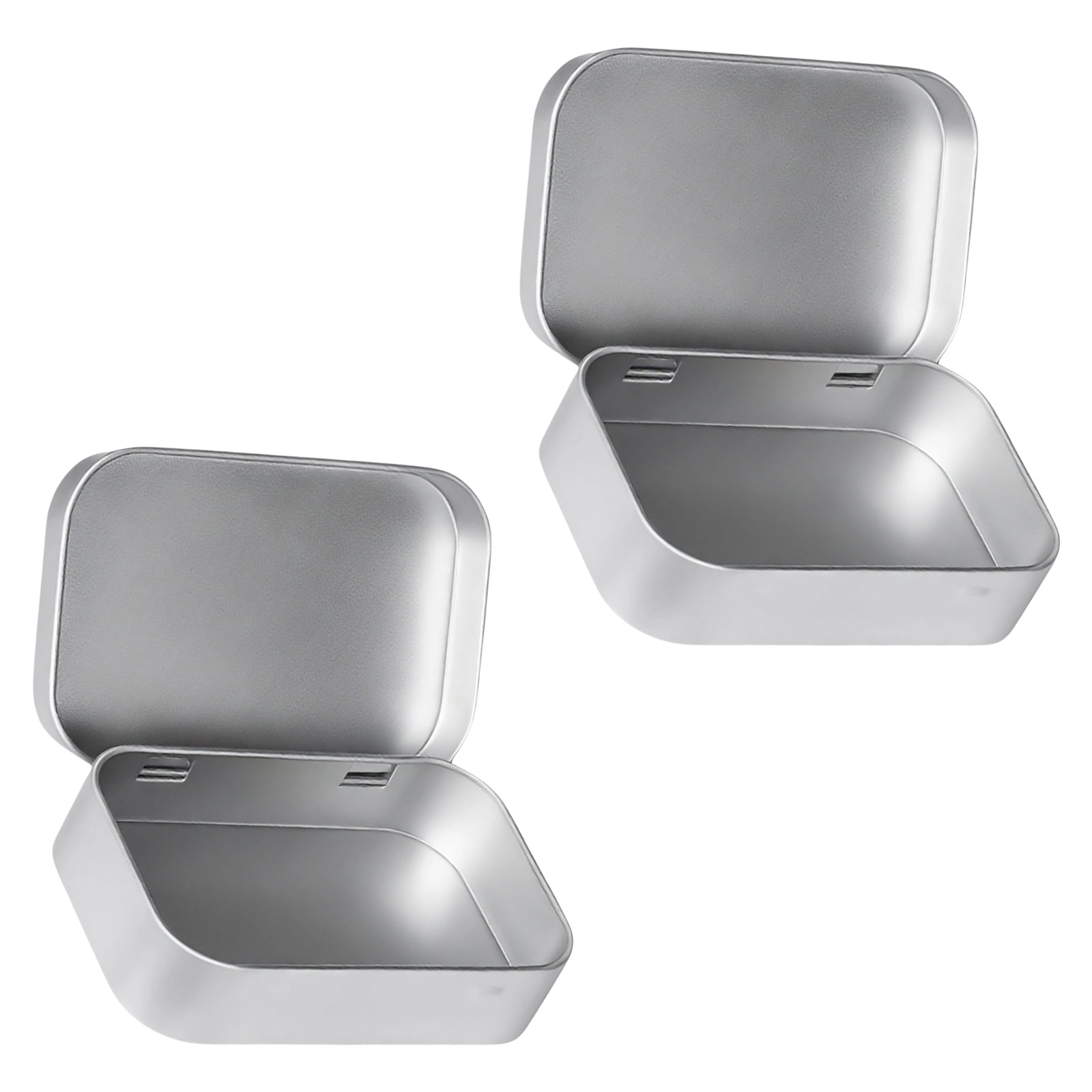 Space Efficient Iron Storage Containers Flipped Top Designs Sturdy Tin ...