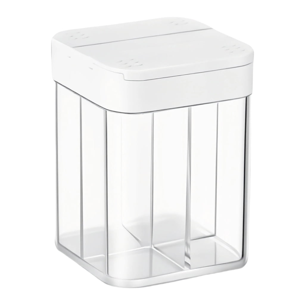 Space Efficient Seasoning Container Transparent Sliding Compartments ...