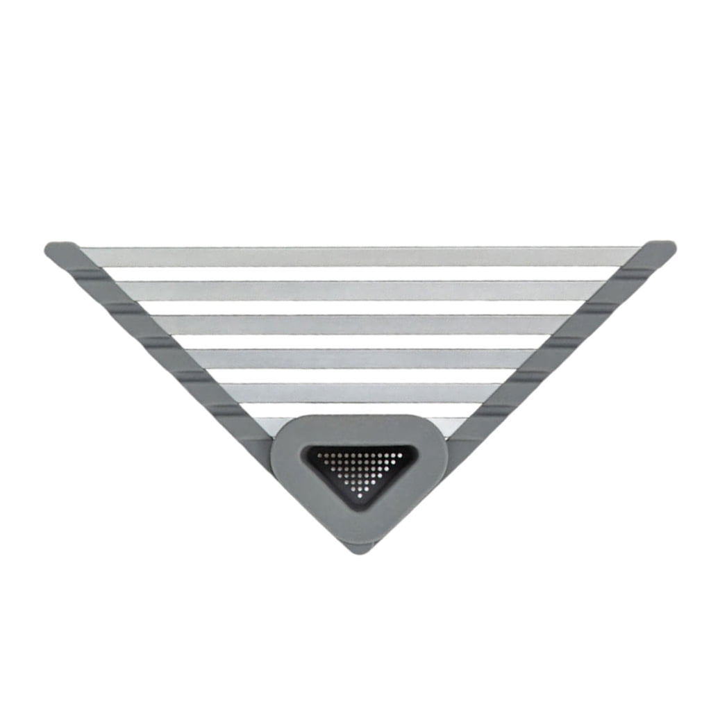Space Efficient Silicone Foldable Drain Board Stable Triangle Structure ...