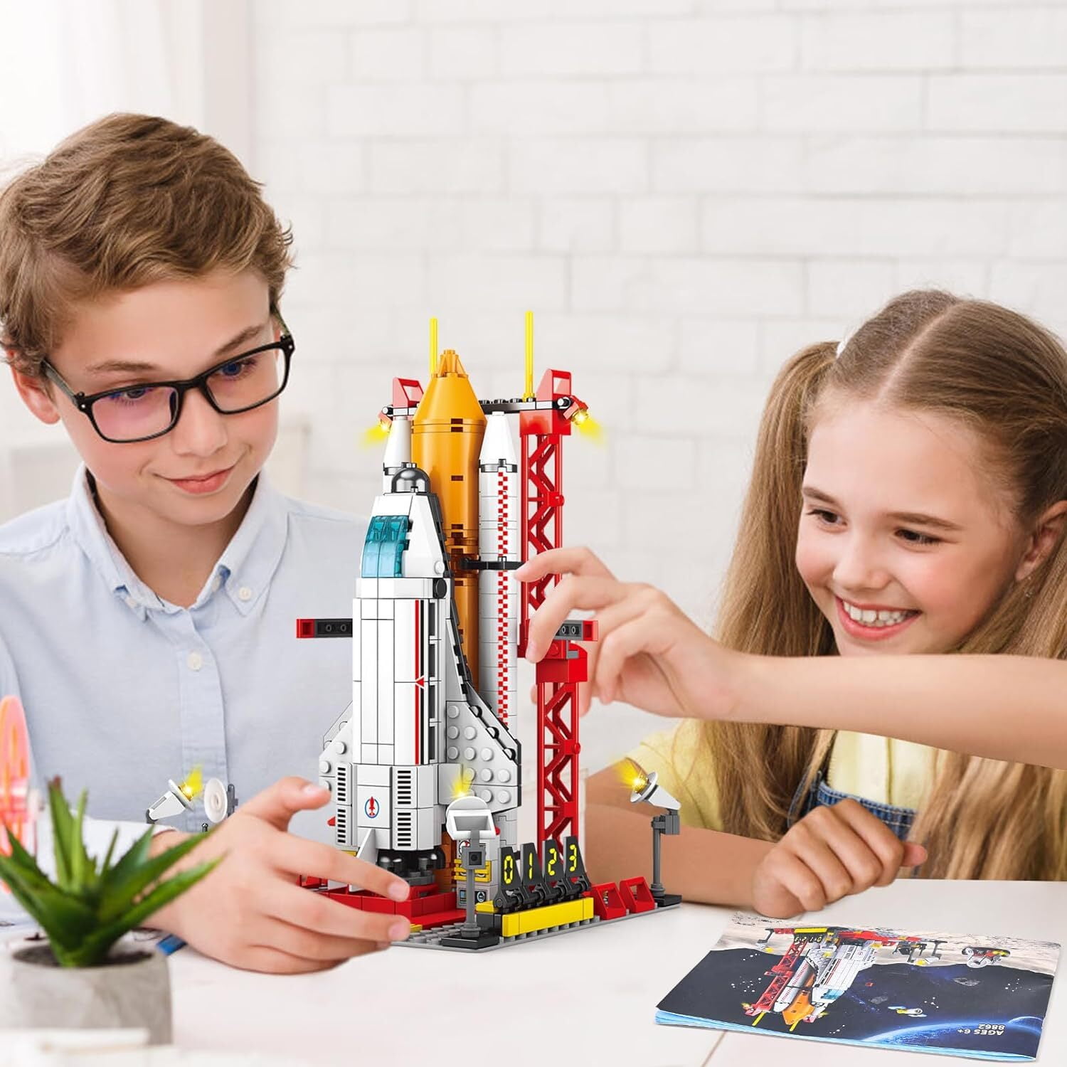 Space Exploration Shuttle Toys for 6 7 8 9 10 11 12 Year Old Kids, STEM ...