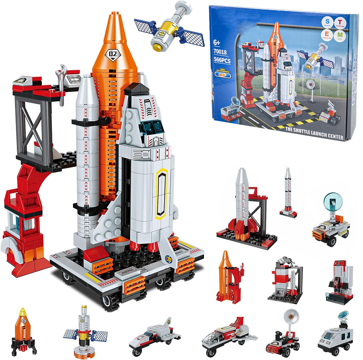 1/72 Mercury US Atlas Rocket Capsule - Walmart.com