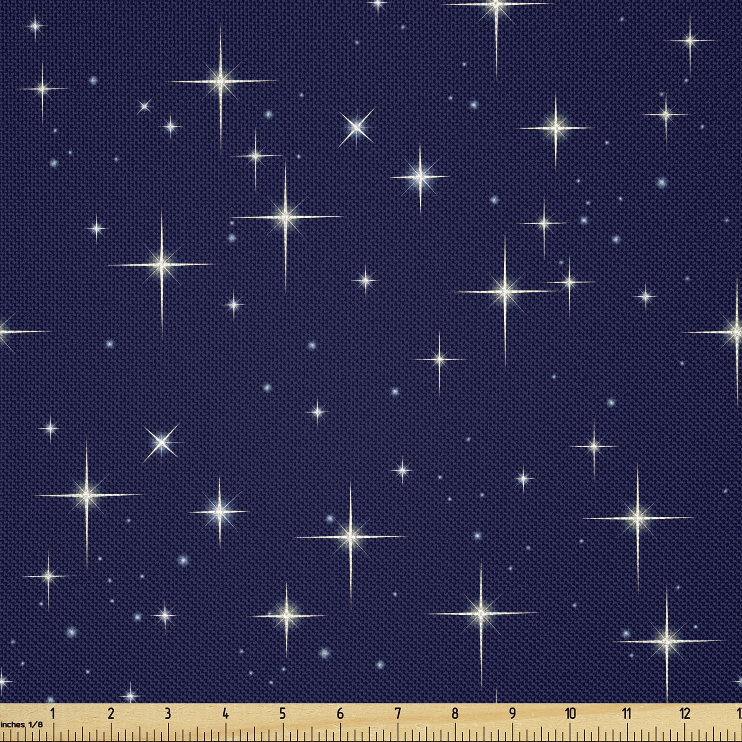 Space Fabric by The Yard, Night Sky Stars Romantic Cosmos Themed Image ...