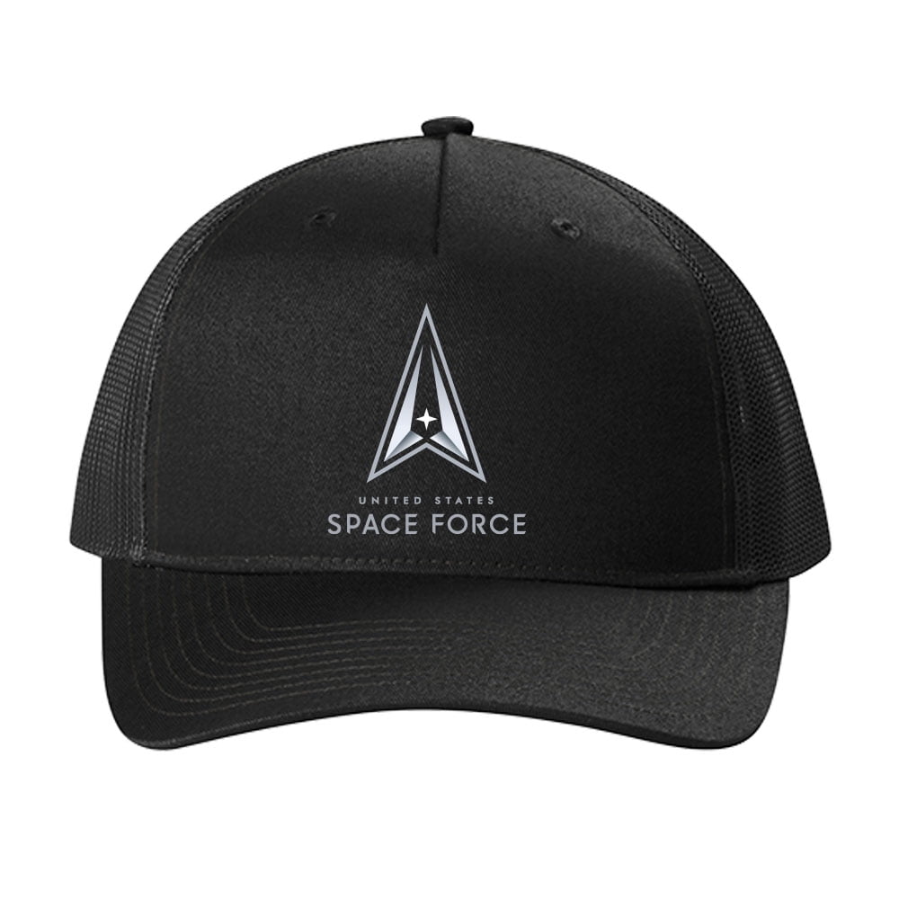 Space Force Delta Logo 5 Panel Printed Trucker Cap - Walmart.com