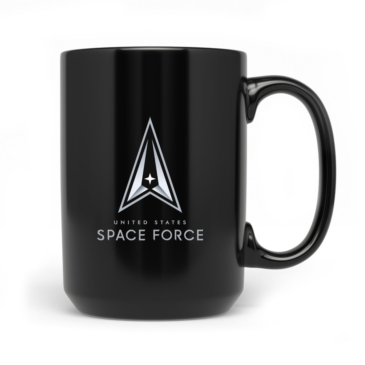 Space Force Delta Logo UVDTF Black 15 oz Mug - Walmart.com