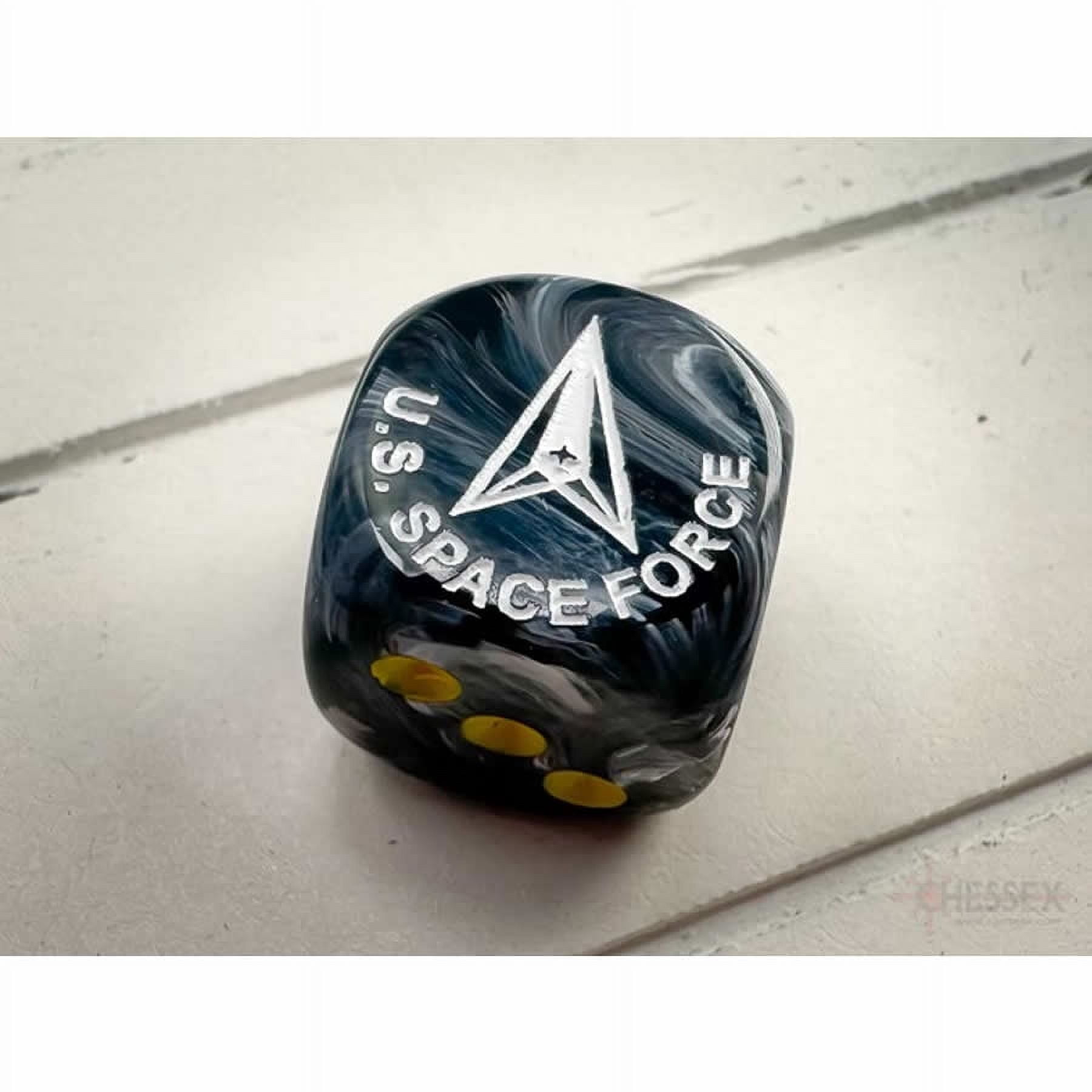 Space Force Dice Assorted Colors with Pips 16mm (5/8in) D6 Pack of 50 ...