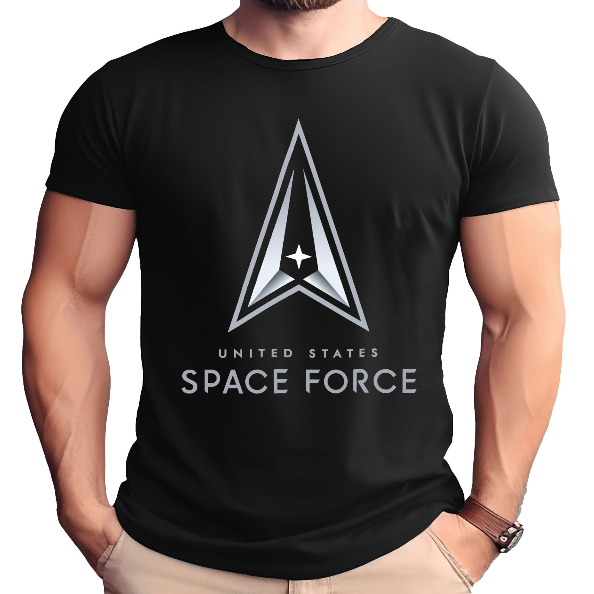 Space Force New Logo Shirt-4XL - Walmart.com