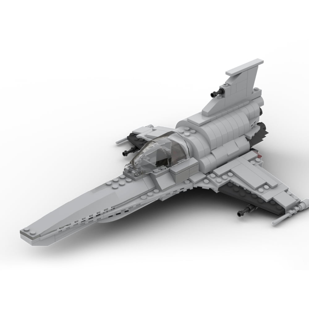Space Galactica Viper Mark 7 Building Block Kit Spaceship Aircraft ...