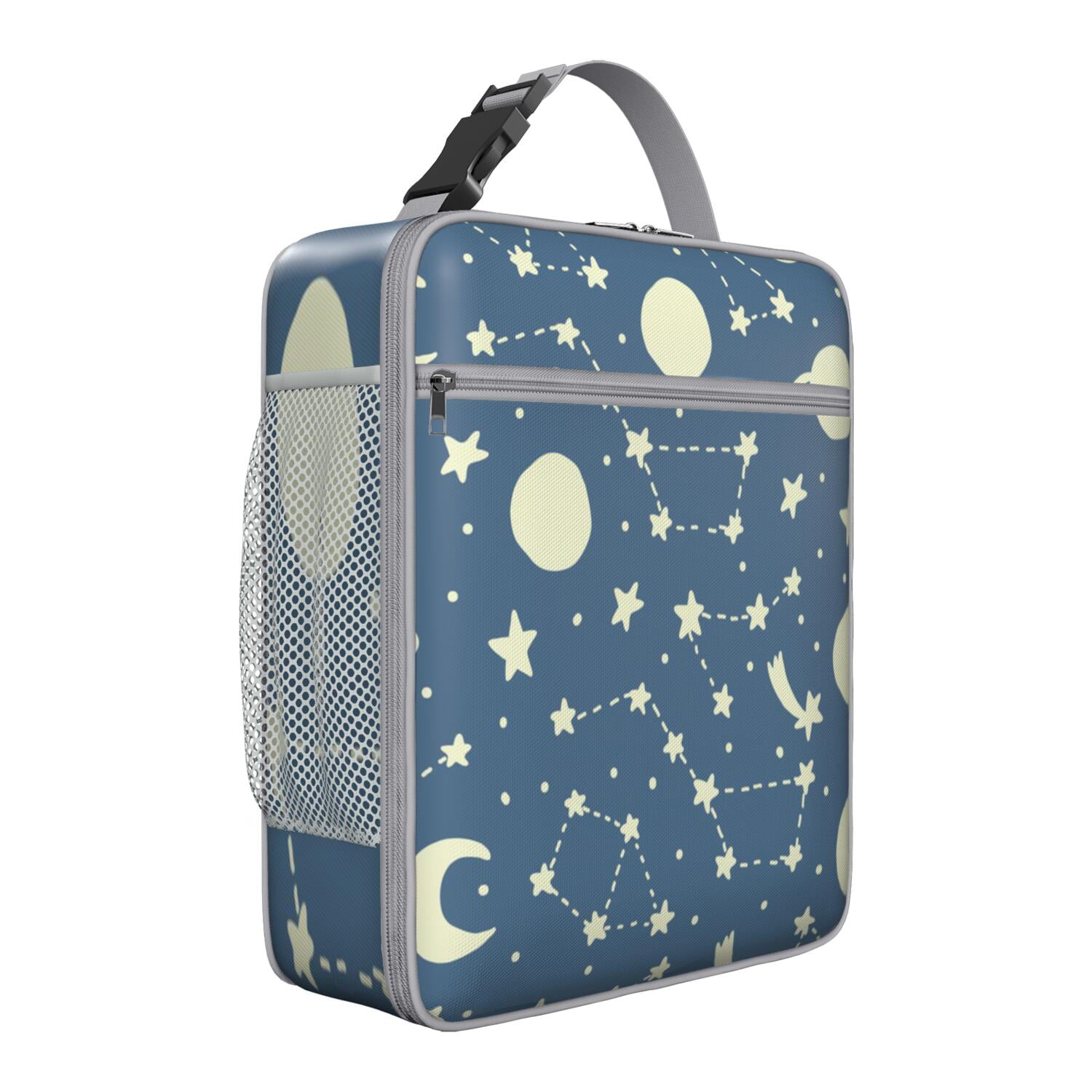 Space and Galaxy Aesthetic Lunch Tote – Nebula Starry Sky Cooler Bag ...